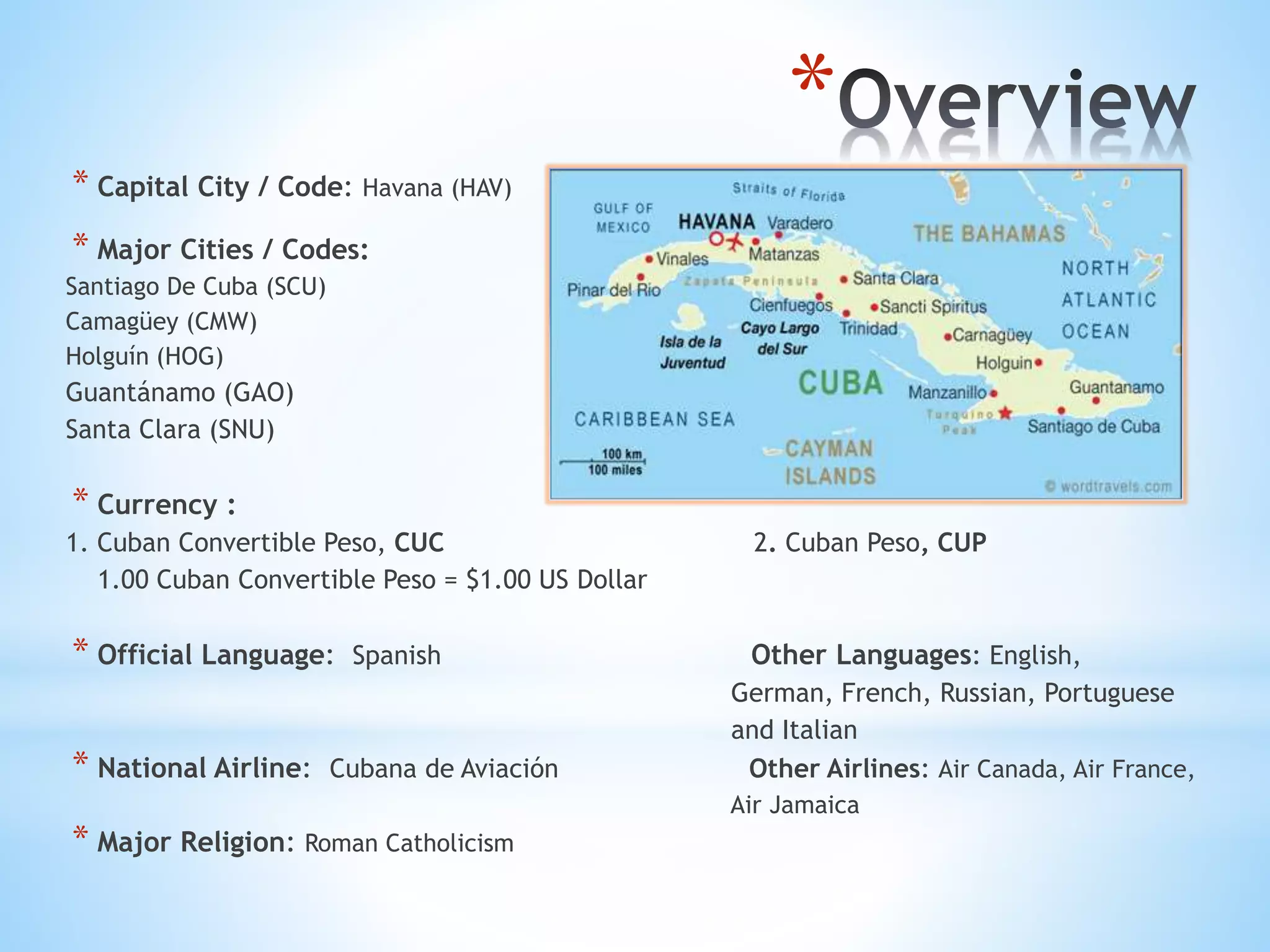 Cuba Presentation | PPTX