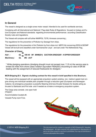 2800m3 TSHD DELTA Brochure. V02 JR | PDF