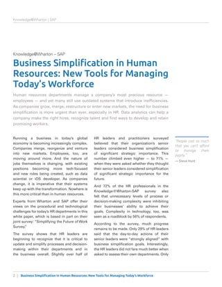 business-simplification-in-human-resources | PDF | Human Resources ...