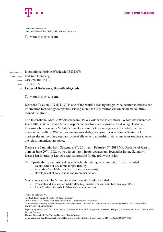 20150205 - Danielle Al-Qassir - Letter of Reference - Final2