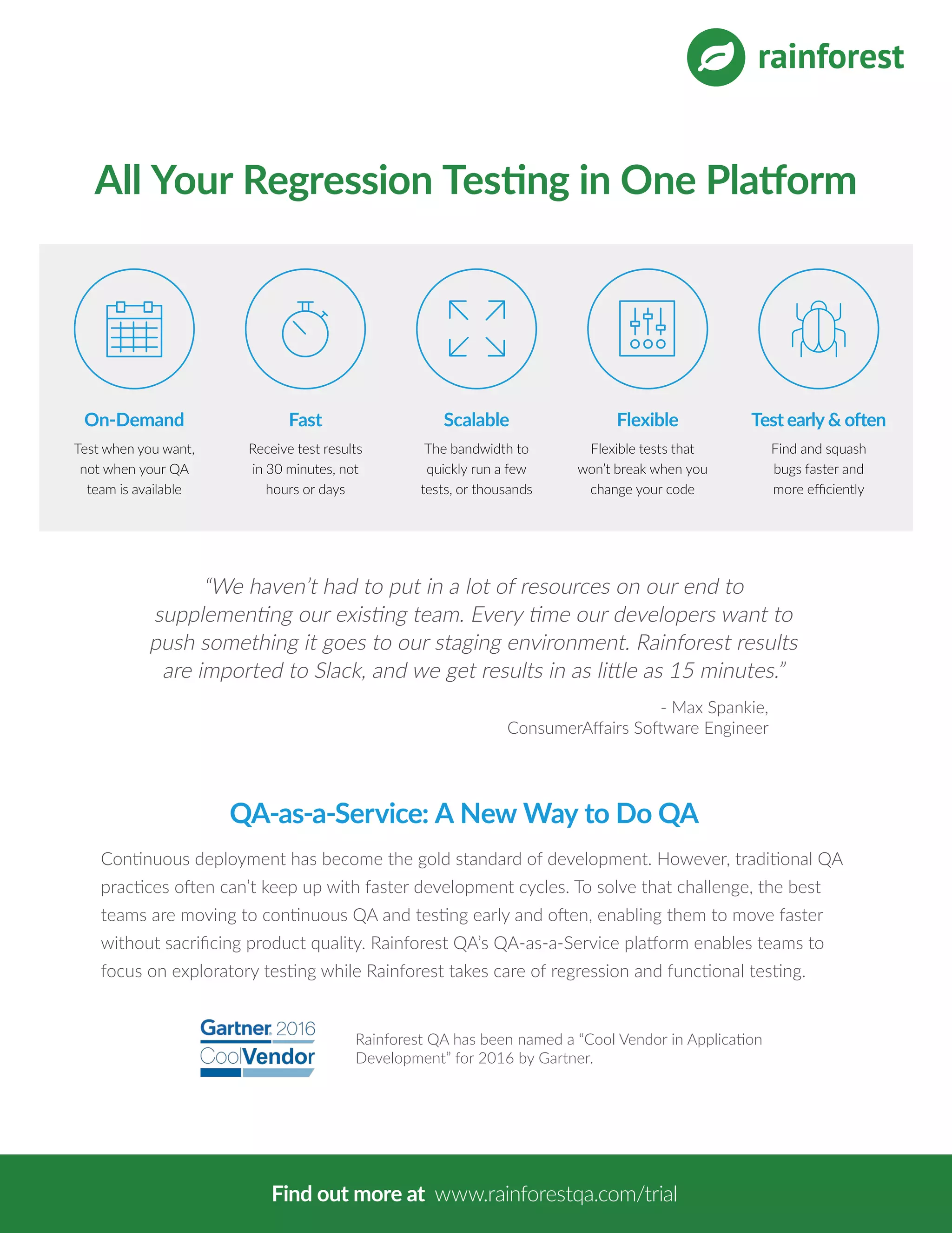 What_is_Rainforest_QA_-_InfoSheet | PDF