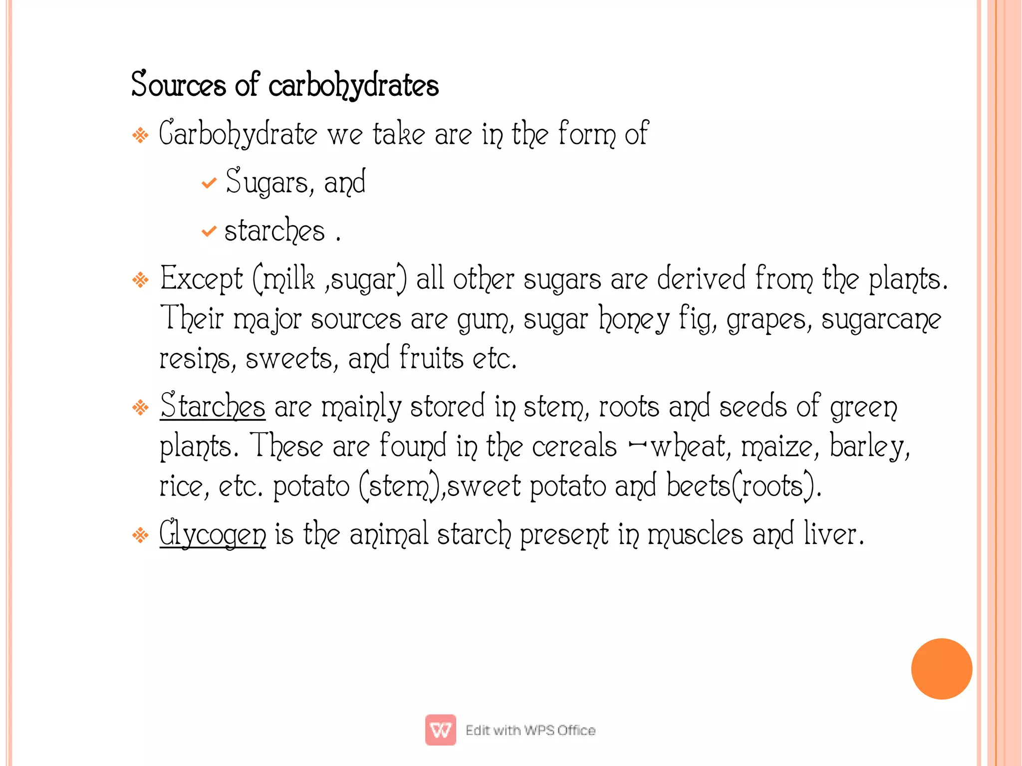 Carbohydrates .pdf | Endocrine and Metabolic Diseases | Diseases and ...
