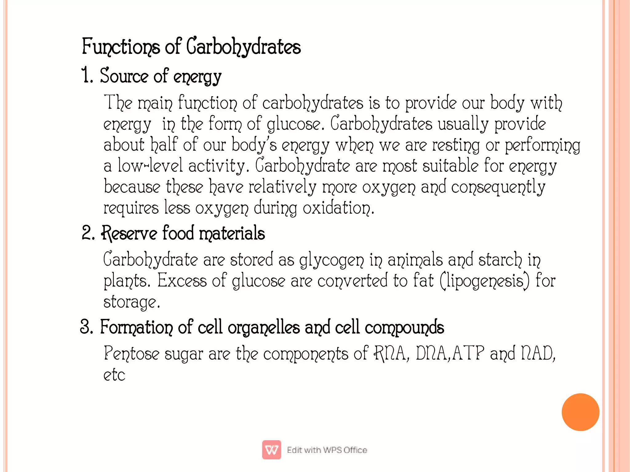 Carbohydrates .pdf | Endocrine and Metabolic Diseases | Diseases and ...