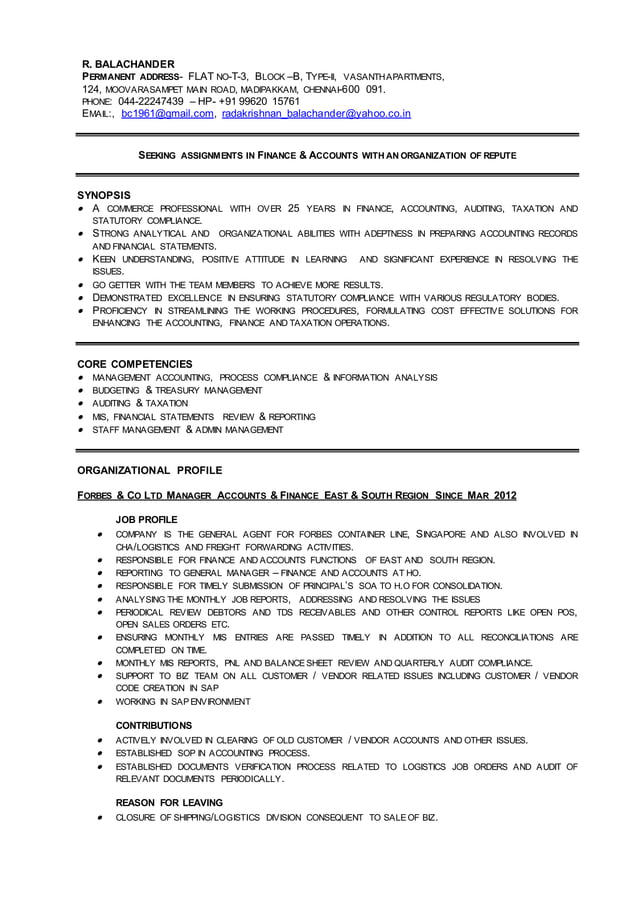 Bala CV | DOCX
