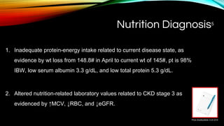 CKD stage 3 case study | PDF