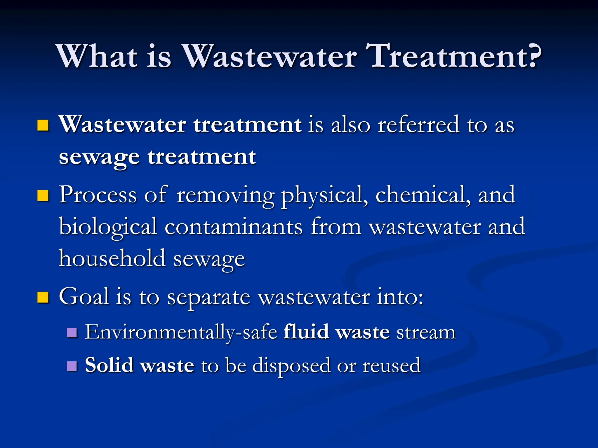 wastewater Treatment for environmental chemistry.ppt