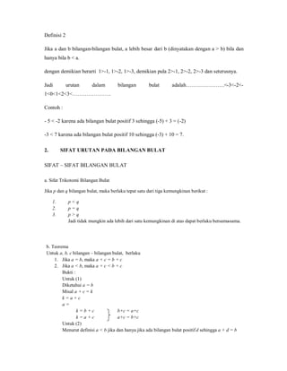 57733278 konsep-urutan-bilangan-bulat | PDF