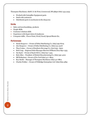 Mack McLellan Resume | DOCX