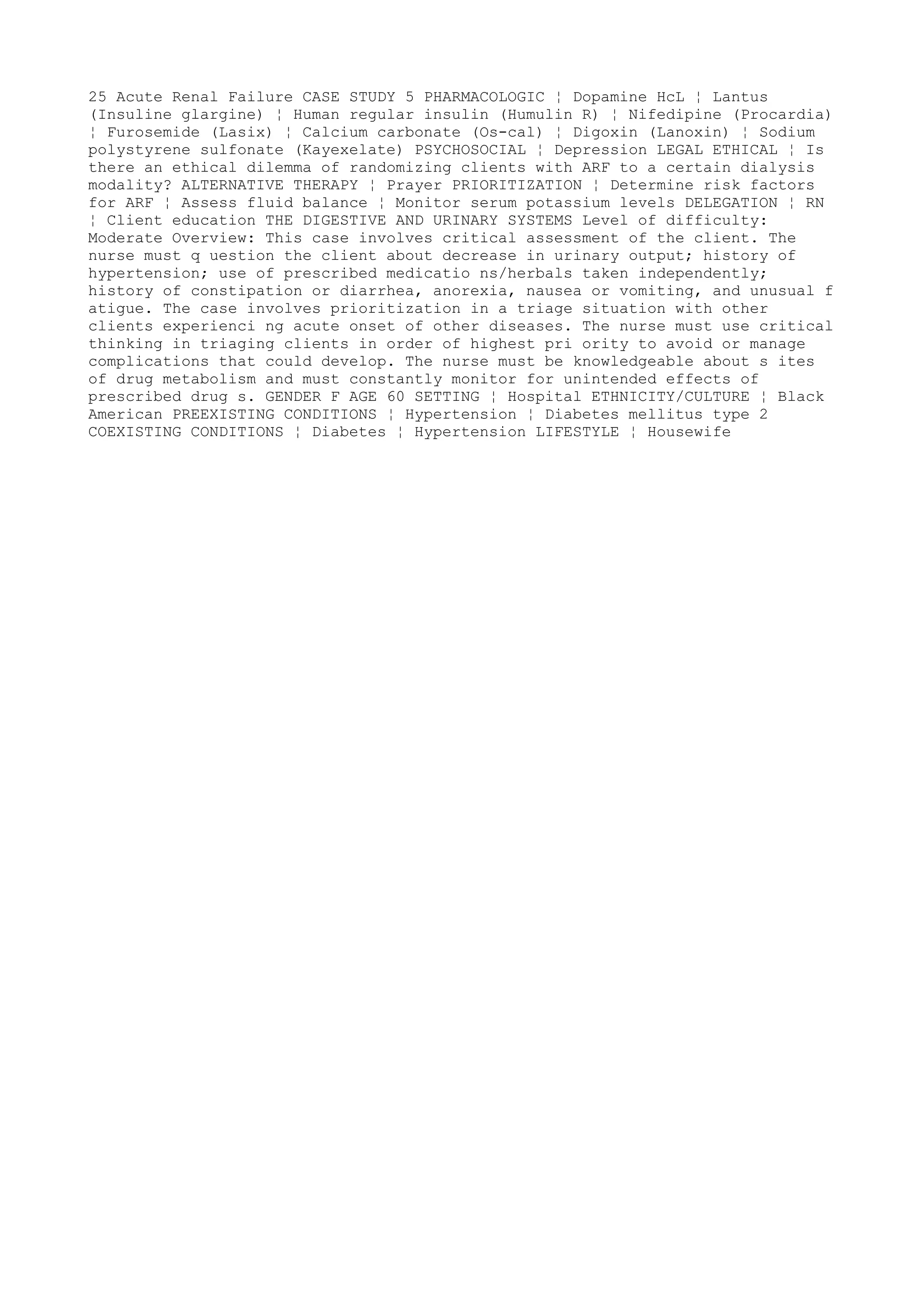 57765772 acute-renal-failure-case-study | TXT