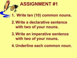 Nouns-Common and proper nouns- cycle one.ppt