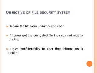 File Security System_2 | PPT