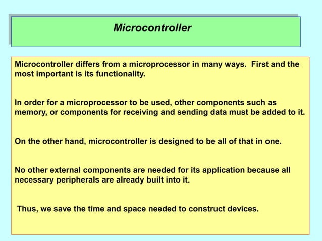 Microprocessor and Microcontroller Based Systems.ppt | Computing ...