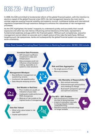 KPMG - BCBS239_Bracing for Change | PDF