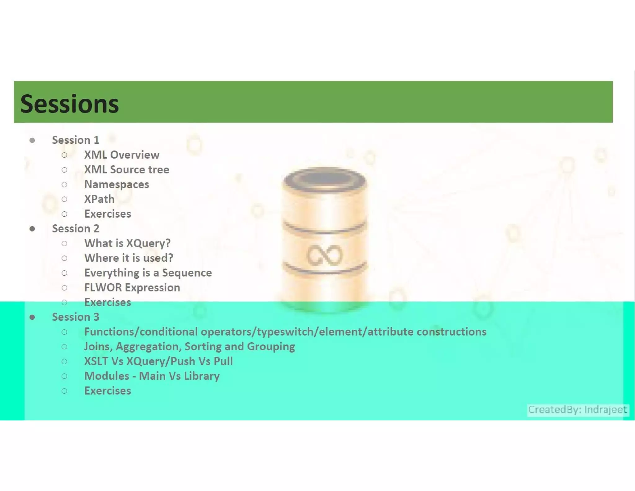 XQuery Course Topics | PDF