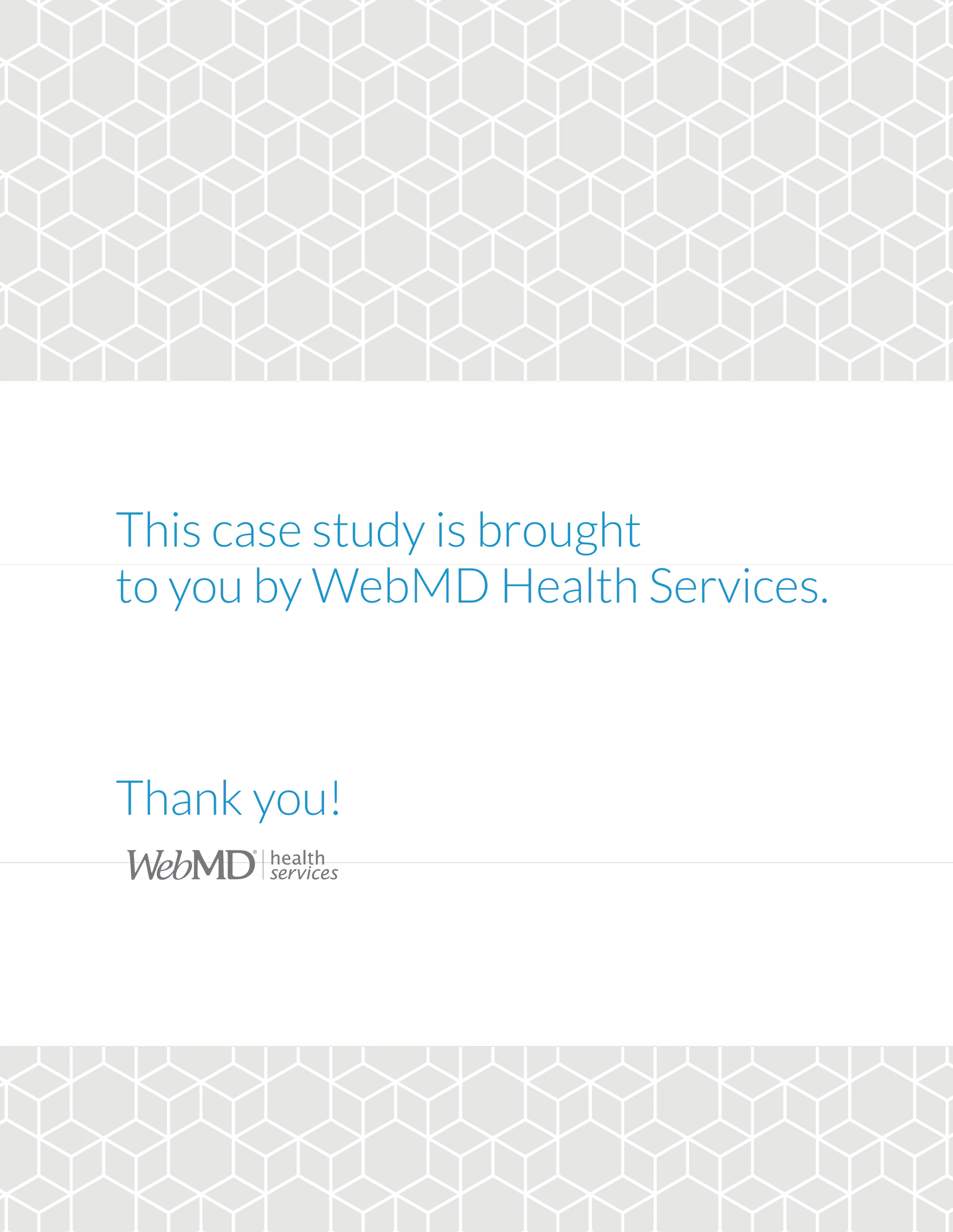 WebMD-Ascension Case Study | PDF