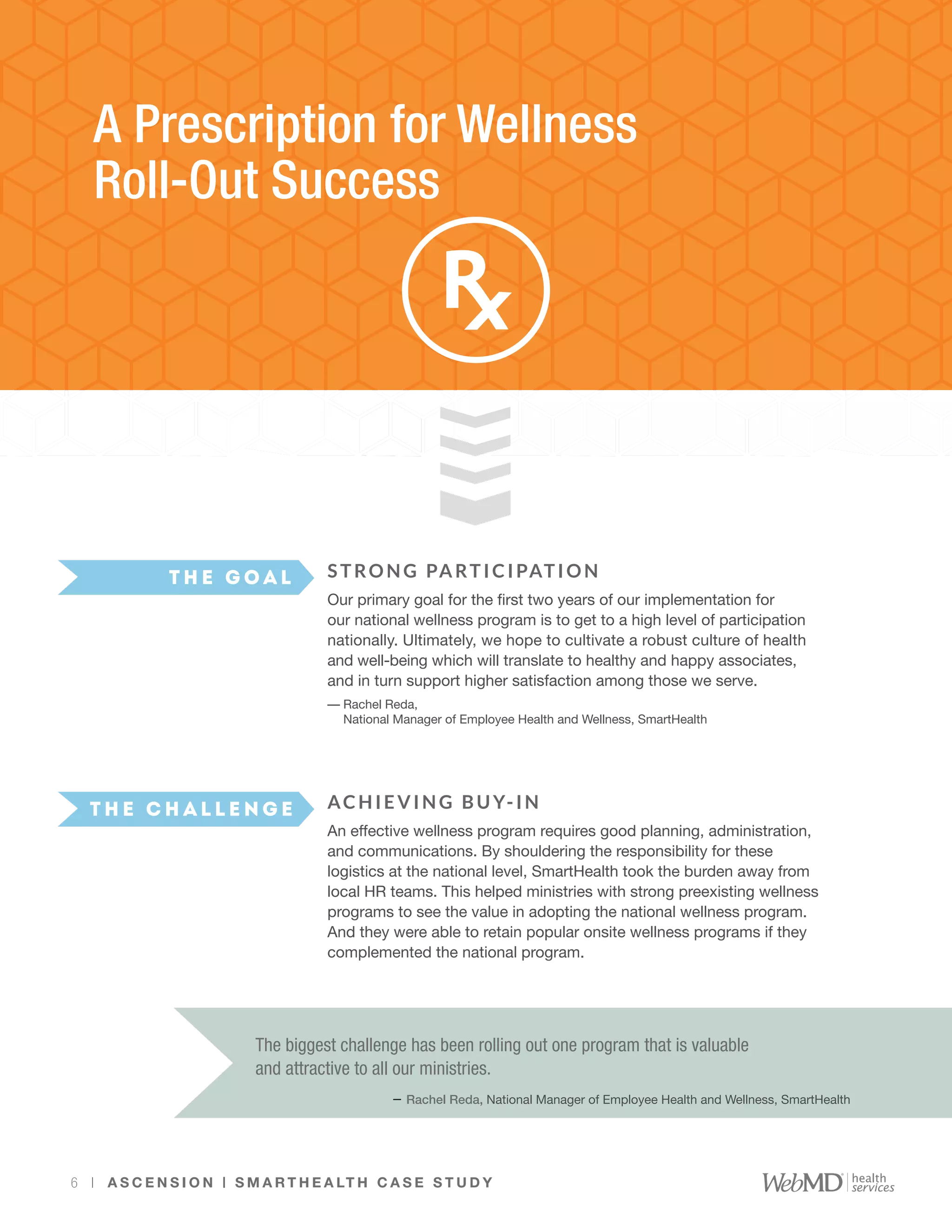 WebMD-Ascension Case Study | PDF