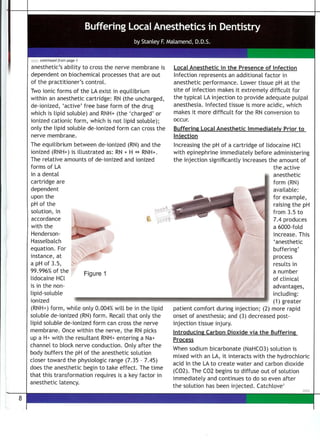Buffering Local Anesthesia | PDF