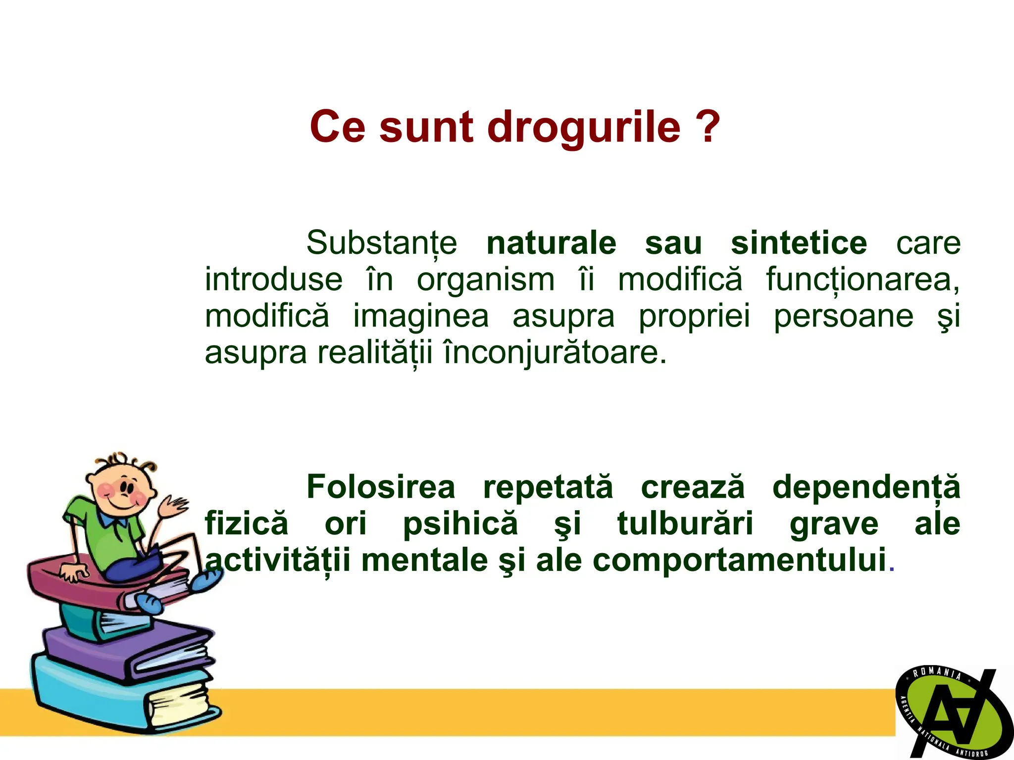 Cum sa ne ferimi de pericolul drogurilor | PPT