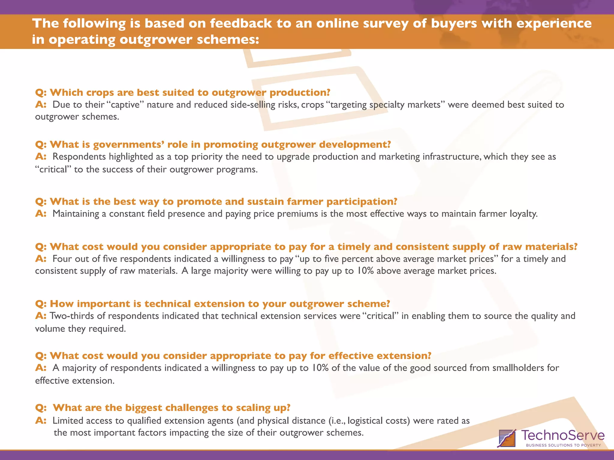 Outgrower Study_Feb2011 | PDF
