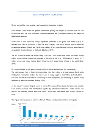 Mine Engineering project | DOCX
