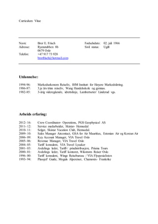 Curriculum Vitae feb 16 | DOCX