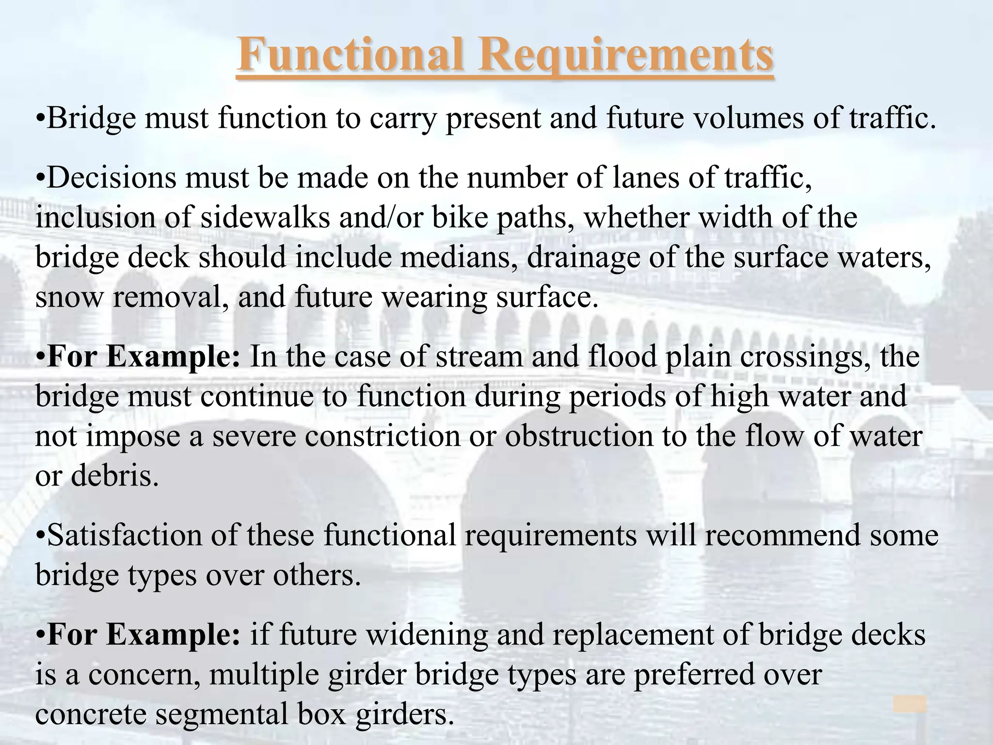CHapter 1 introduction to bridge design eng | PPT