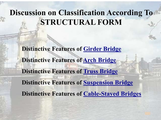 CHapter 1 introduction to bridge design eng | PPT