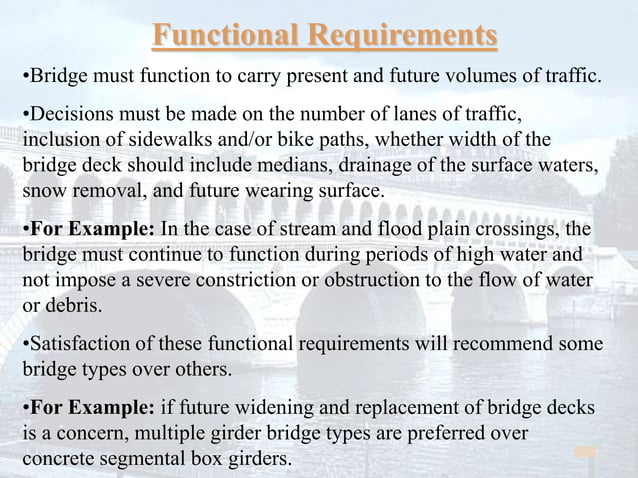 CHapter 1 introduction to bridge design eng | PPT