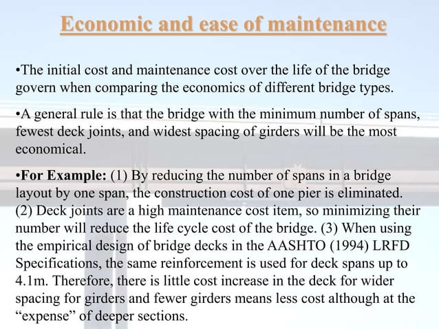 CHapter 1 introduction to bridge design eng | PPT