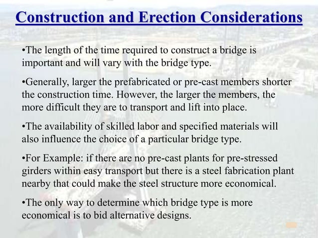 CHapter 1 introduction to bridge design eng | PPT