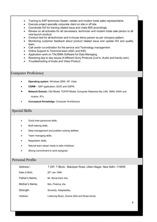 Shail cv | PDF