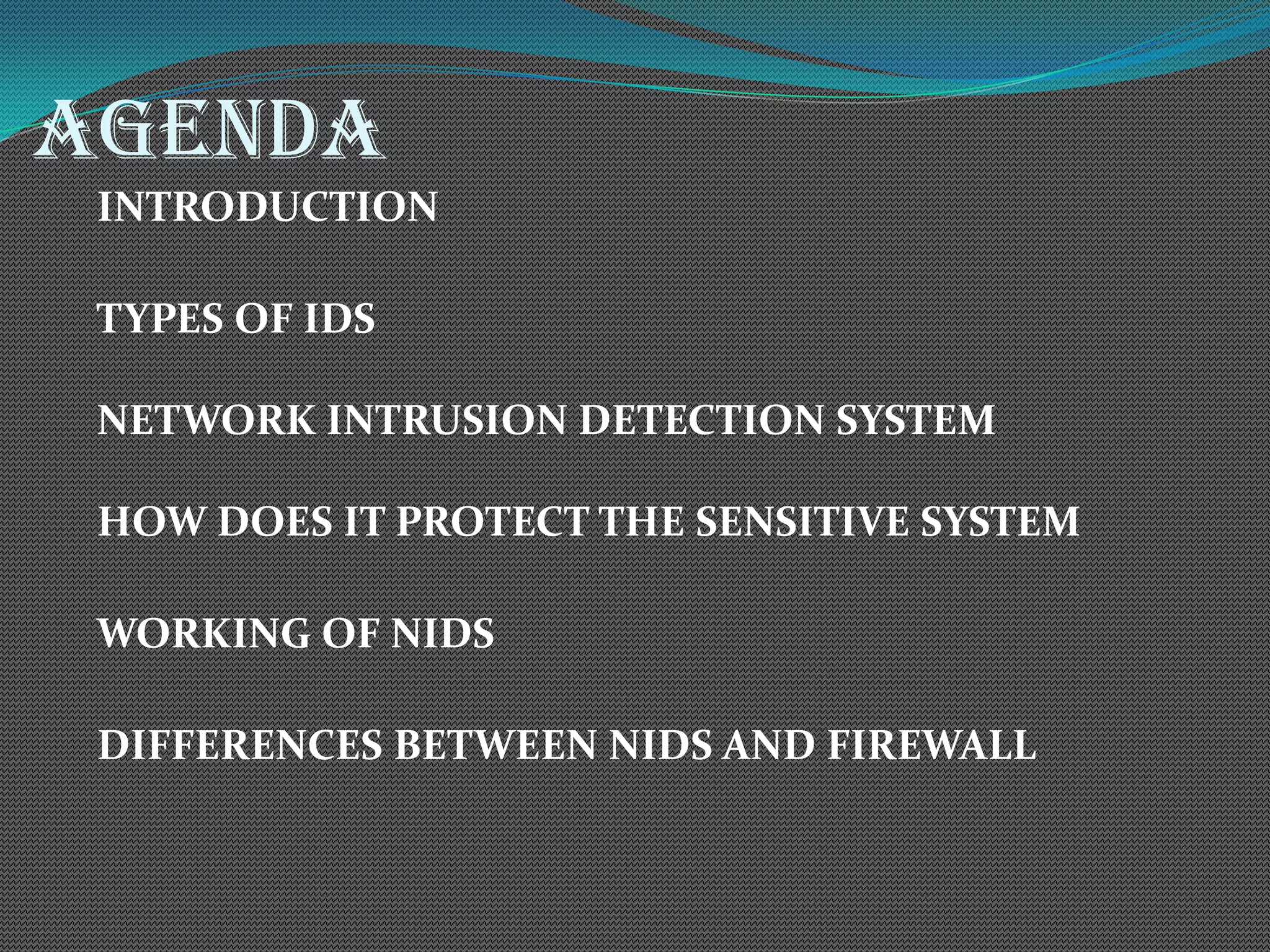 Intrusion detection system | PPT