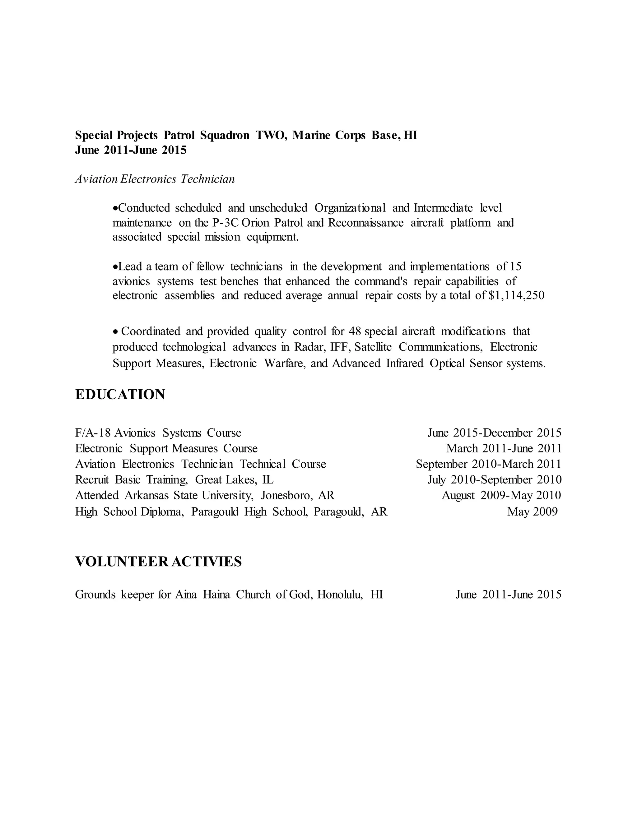 Brooks resume | DOCX