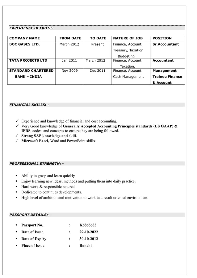 Aquib__Accounatnt_Cv (1) | PDF
