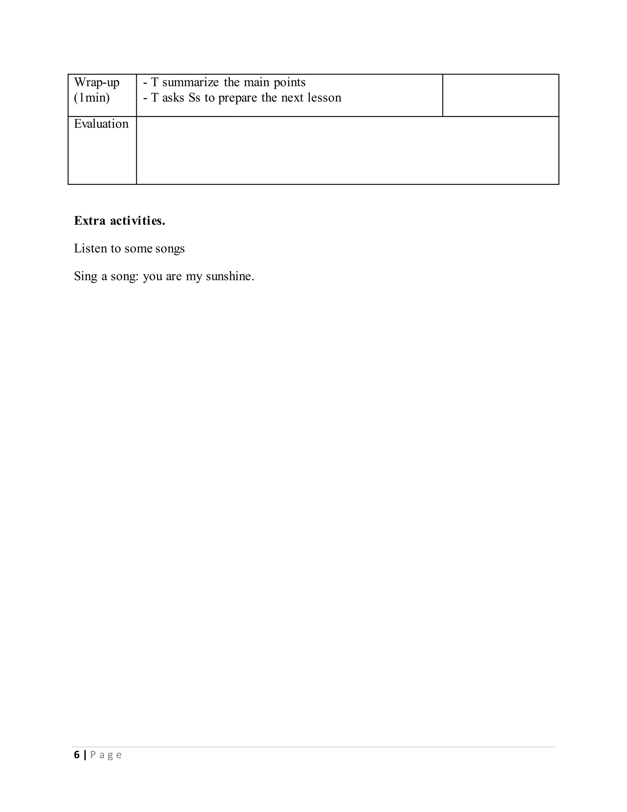 LESSON PLAN reading unit 13 | DOCX