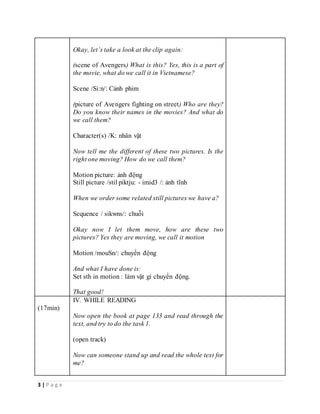 LESSON PLAN reading unit 13 | DOCX