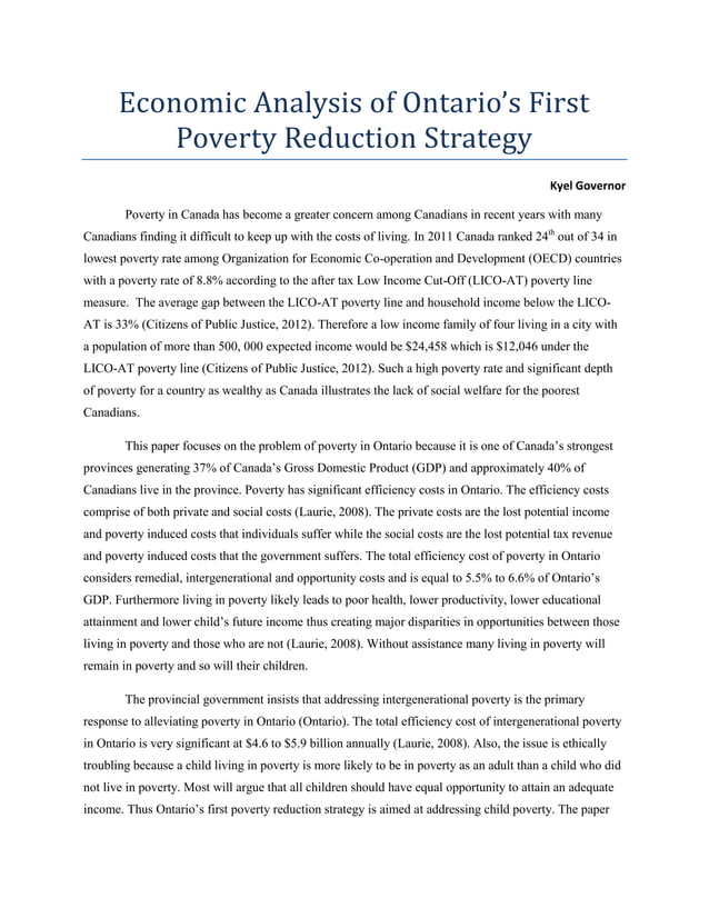 Poverty Analysis | PDF