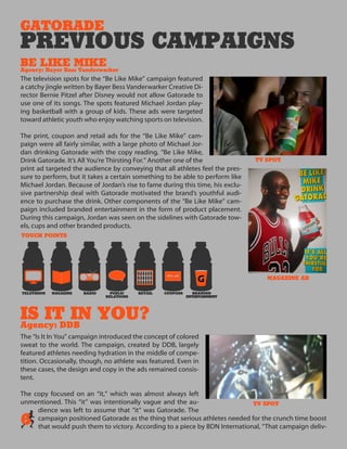 Gatorade Print Ads Is It In You