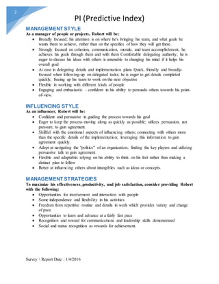 Summary of Predictive Index | PDF