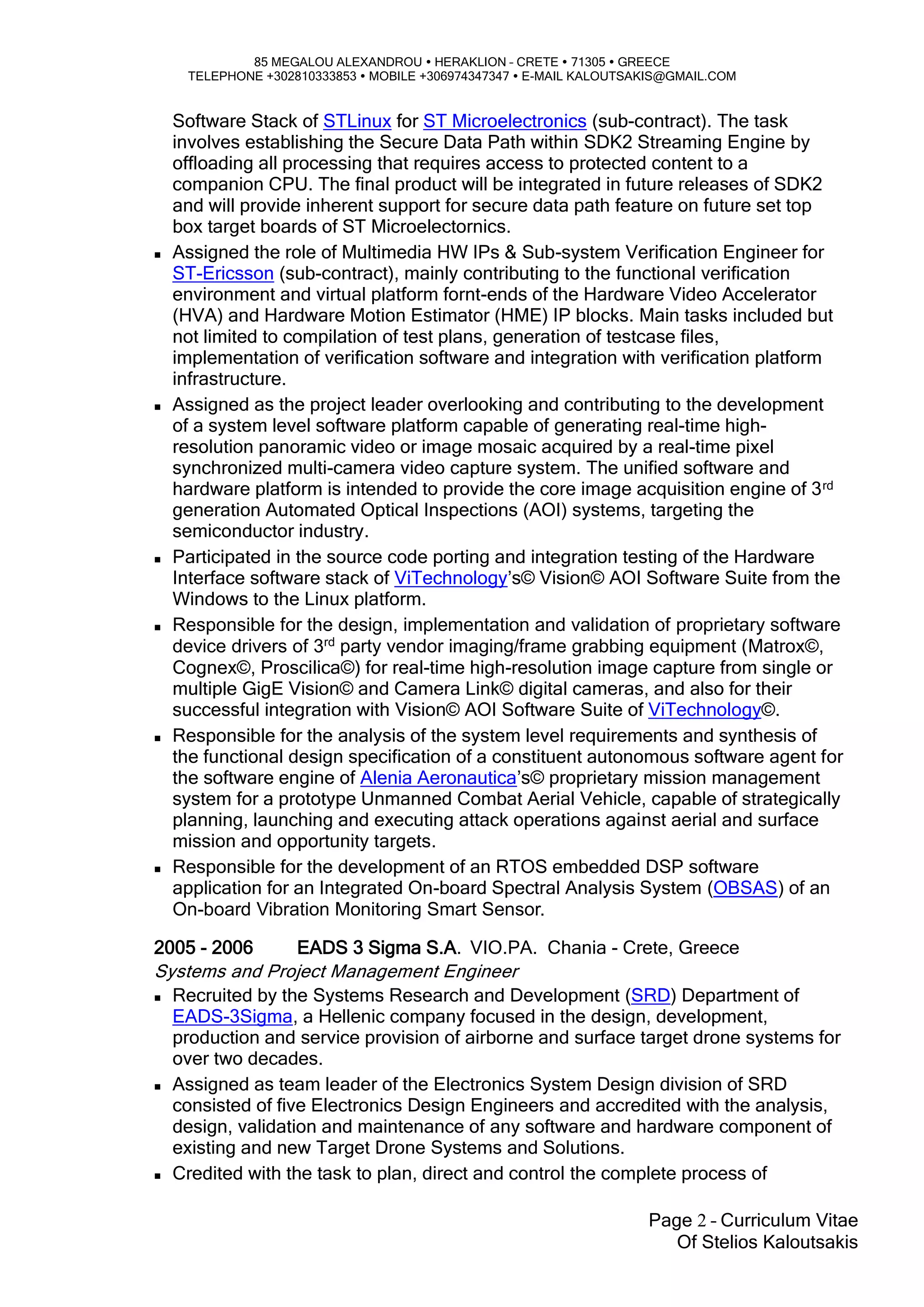 CV_KaloutsakisStylianos | PDF