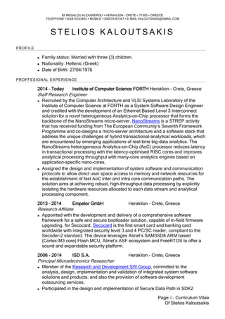 CV_KaloutsakisStylianos | PDF