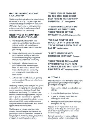 Giants Boxing Brochure | PDF