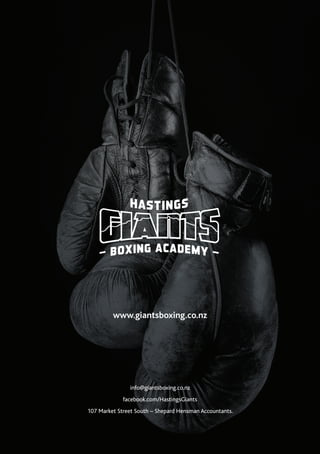 Giants Boxing Brochure | PDF