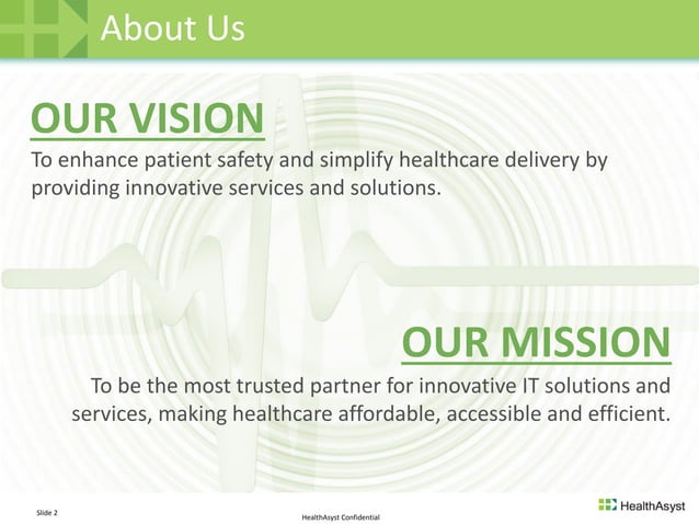 HealthAsyst Products Overview FINAL | PPT