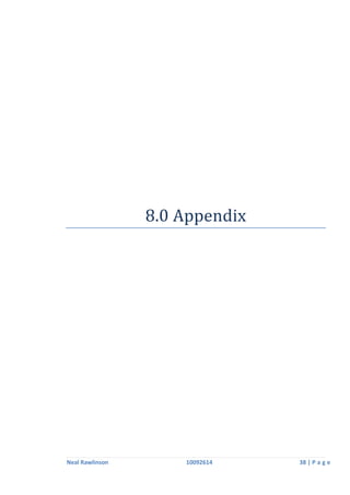 Appendix Project Research | PDF