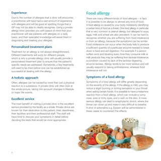 Allergy Clinic Final Brochure | PDF
