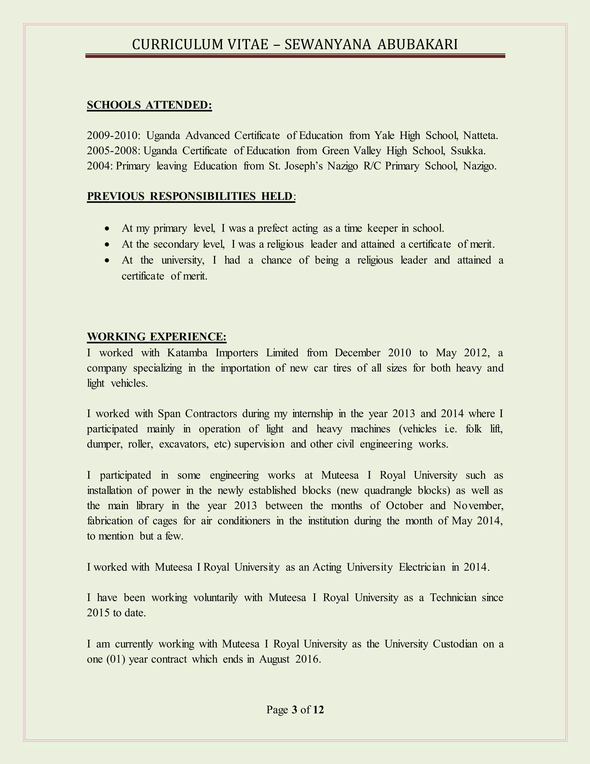 PART OF ABU'S CV (2) | DOCX