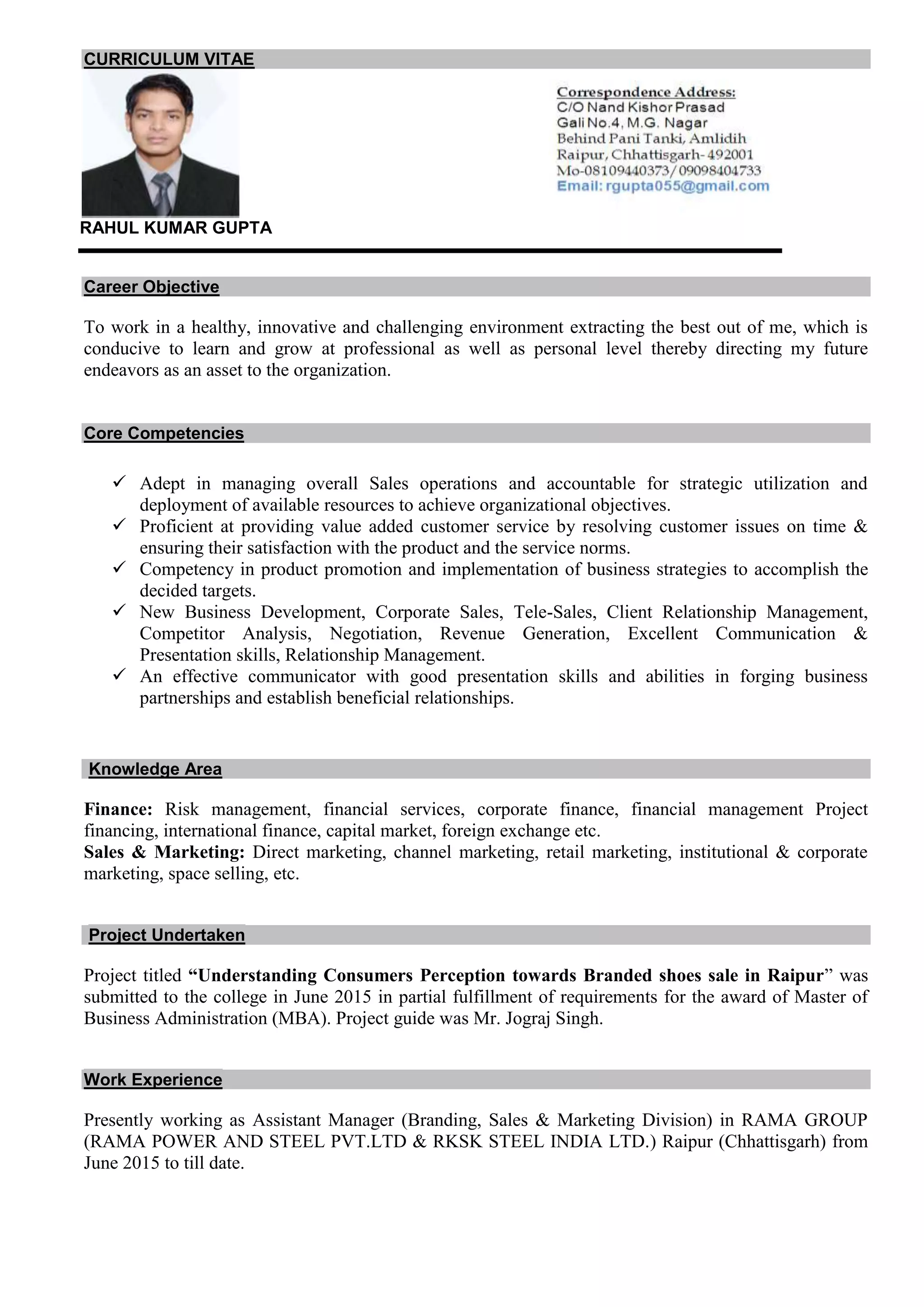 CURRICULUM VITAE | PDF