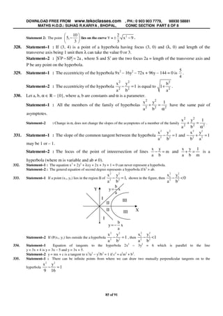 conic section part 8 of 8 | PDF | Physics | Science