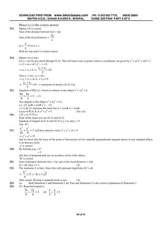 conic section part 8 of 8 | PDF | Physics | Science